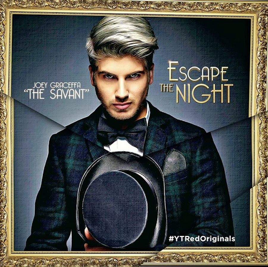 Joey Graceffa Serving Up Scares with "Escape the Night" on YouTube Red ...